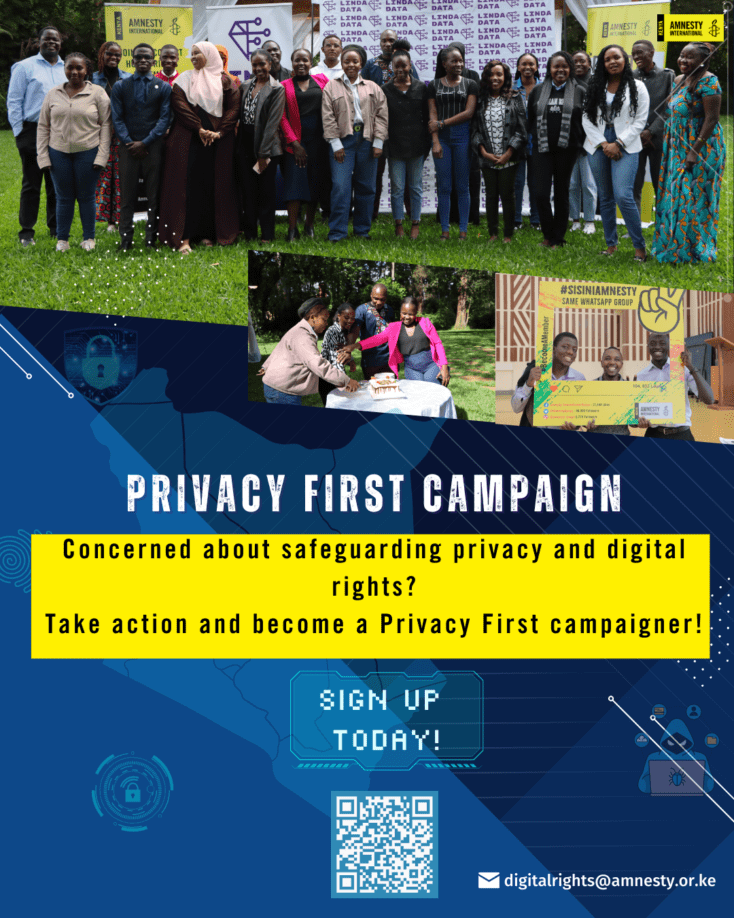 Privacy First Campaign