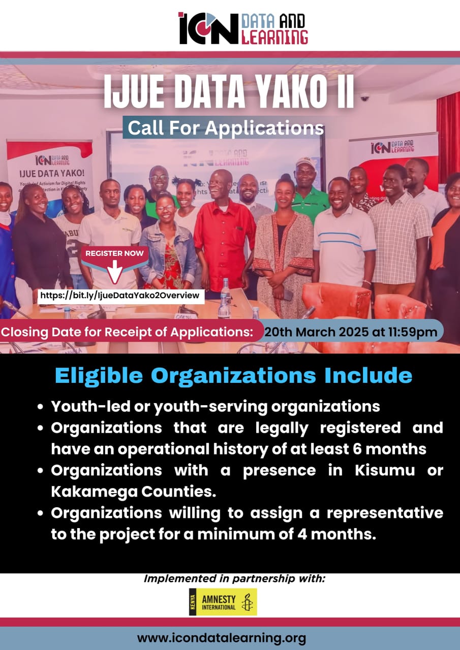 IJUE DATA YAKO II PROJECT - Amnesty Kenya